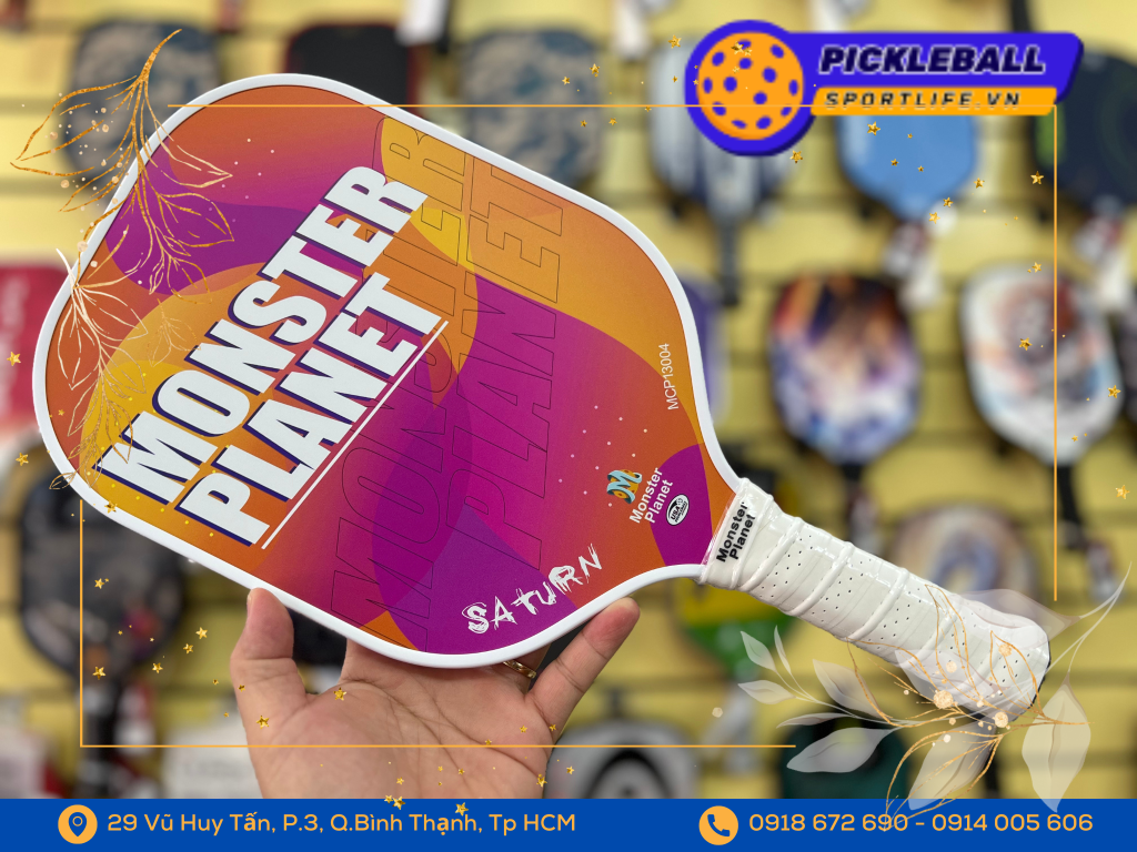 Vợt Pickleball Monster Planet Saturn (MCP13004) - SportLife