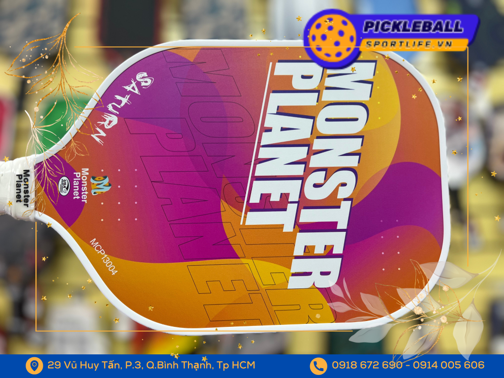 Vợt Pickleball Monster Planet Saturn (MCP13004) - SportLife