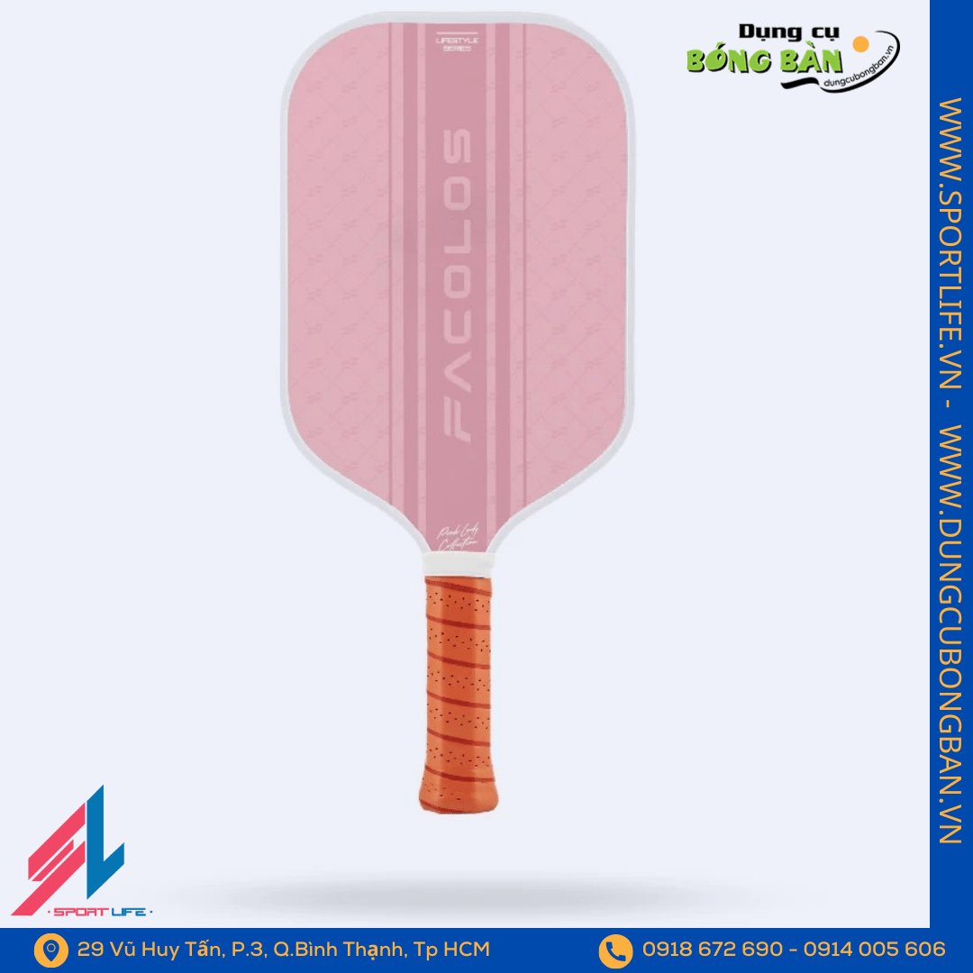 Vợt Pickleball Facolos Lifestyle Series Pink Lady - SportLife
